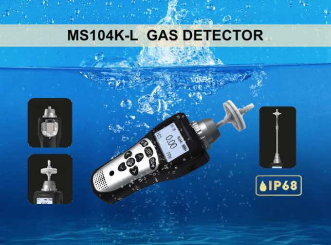 Zerton MS104K-L Portable Single Gas Detector Ip68 LED Diffusion And ...