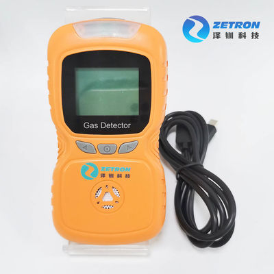 Pumped Portable Single Gas Detector With Buzzer Alarm / Intelligent ...