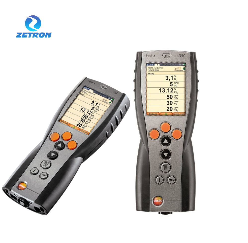 German 350 Testo Emissions Analyzer Portable Industrial 6 In 1 Exhaust ...