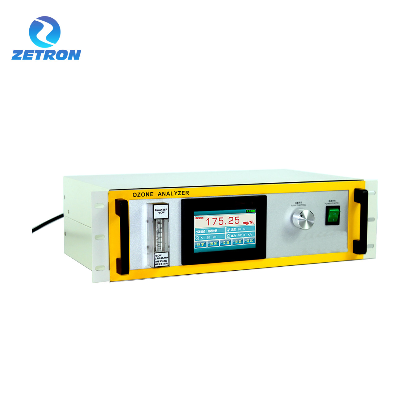 Zetron UVOZ-3000 Ozone Analyzer Automatic Zero Point Calibration O3 ...