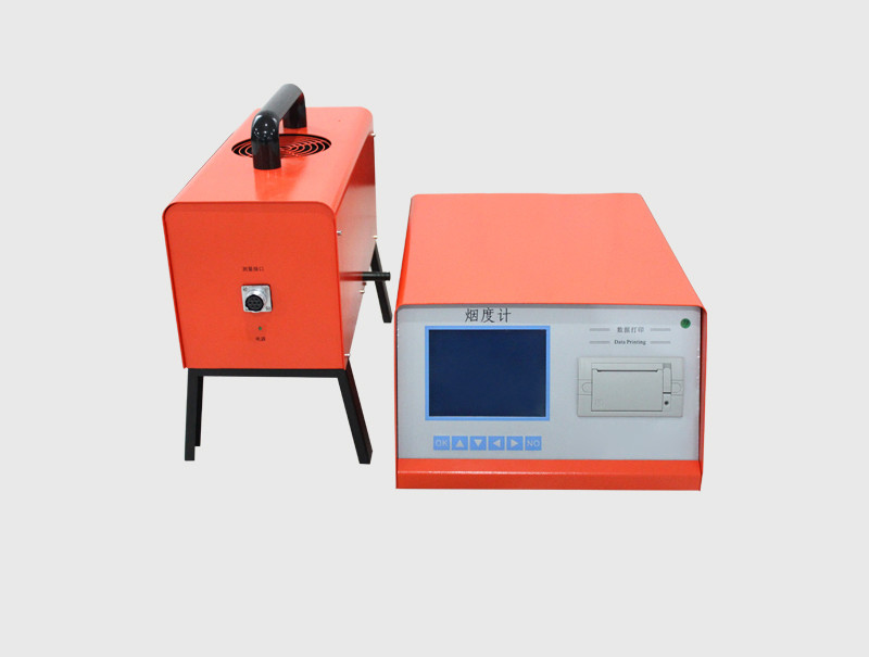 LCD Display Exhaust Gas Analyzer 70~106Kps Portable Opaque Smoke Meter ...